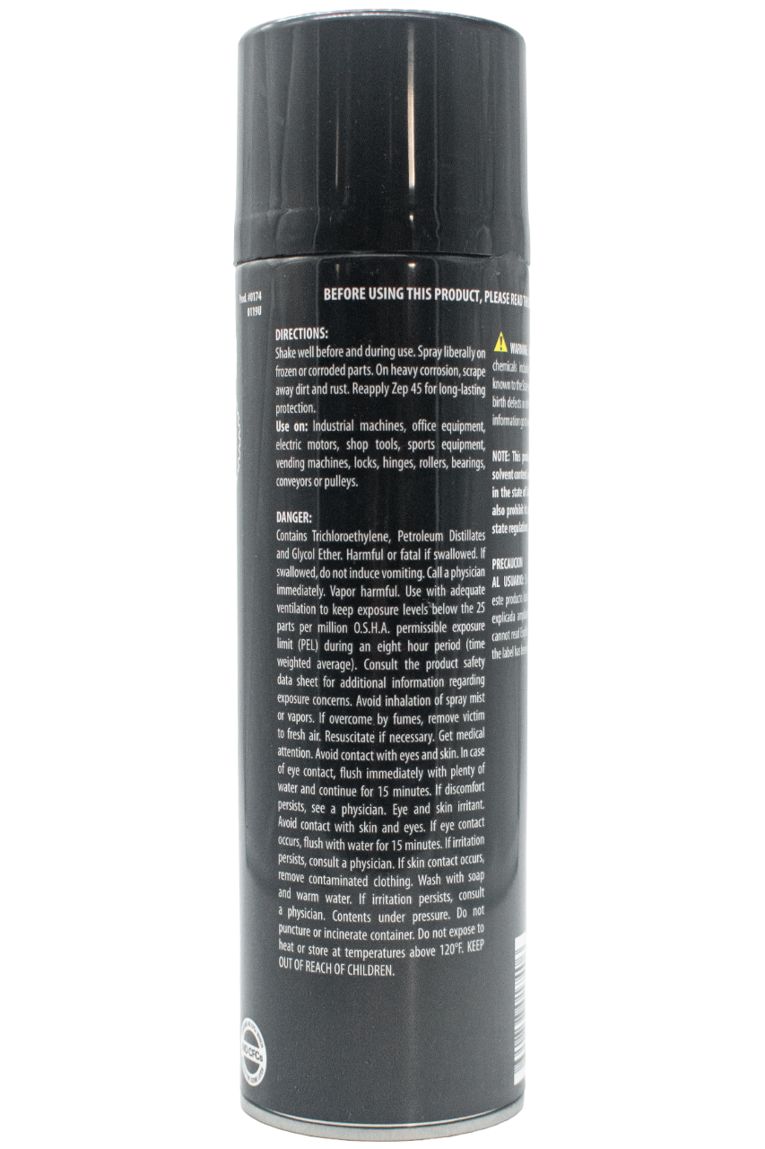 Zep 45 Penetrating Lubricant – Lawson Speed Shop